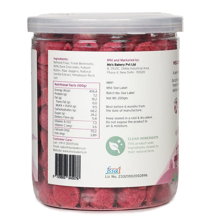 Beetroot & Dark Chocolate Cookies — Mo's Bakery