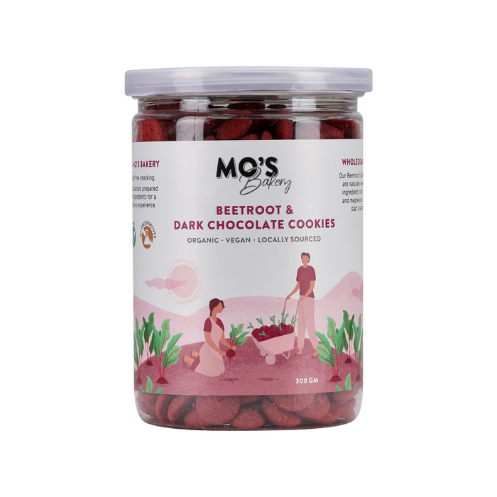 Beetroot & Dark Chocolate Cookies — Mo's Bakery